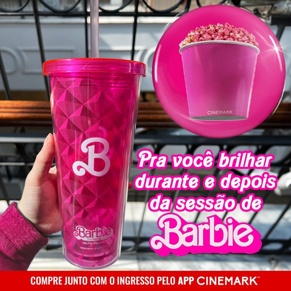 Barbie | Confira combos de pipoca especiais para curtir o filme