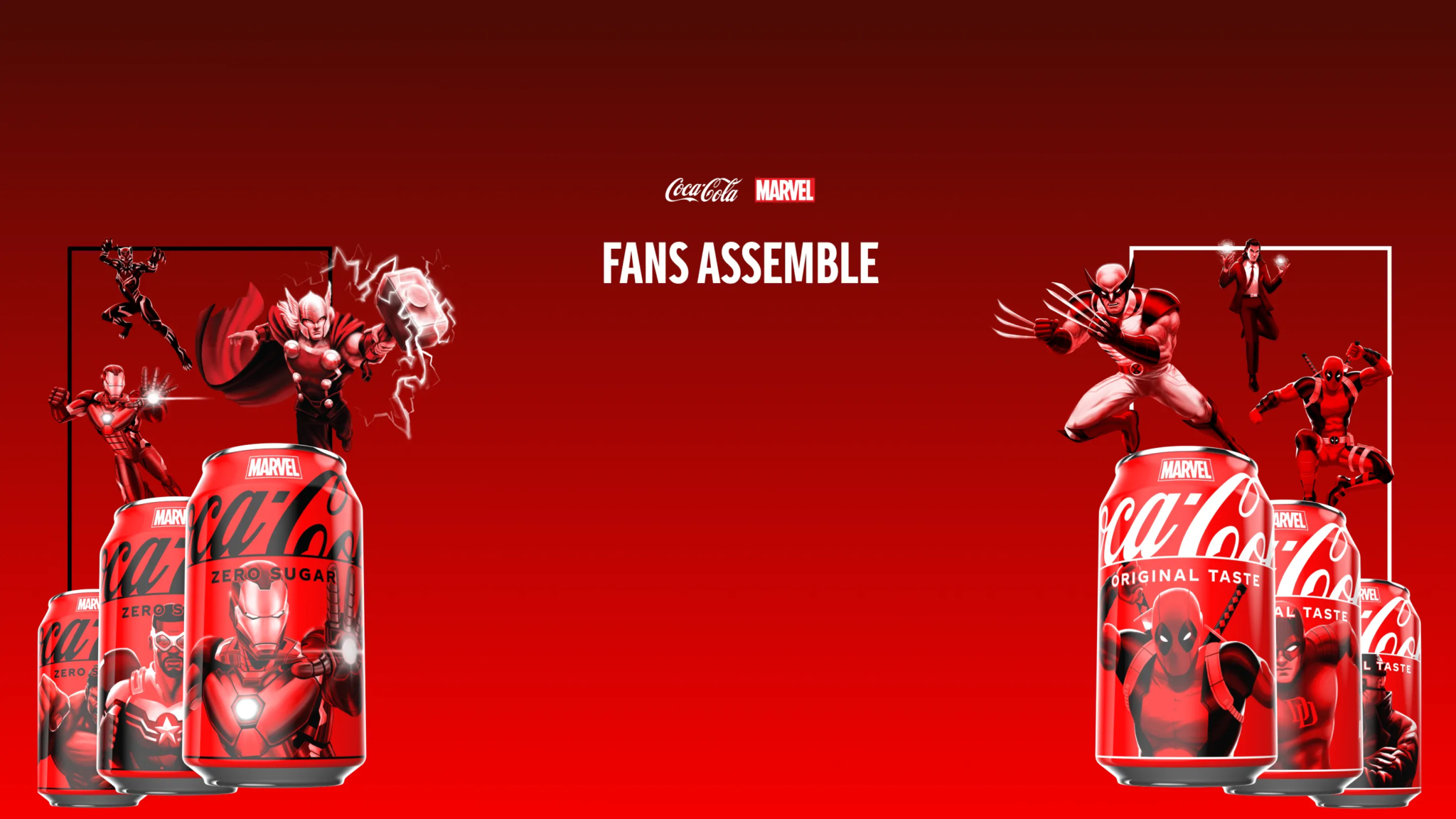 Coca-Cola e Marvel unem forças em uma colaboração dedicada aos fãs dos ...