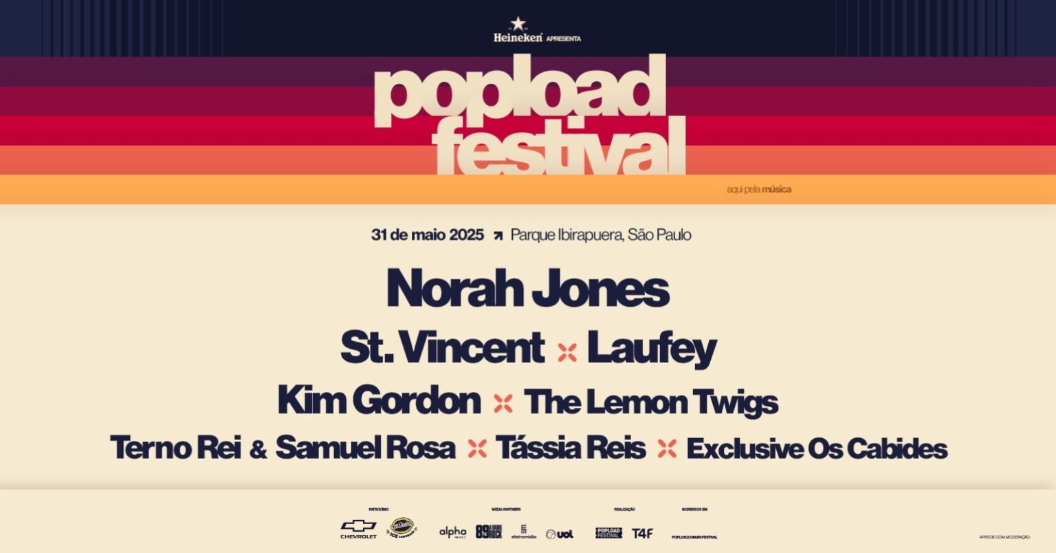 Lista de todos os shows de pop de 2025 (atualizada)